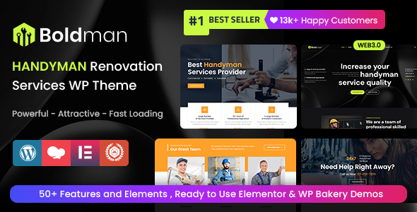 Handyman WordPress Themes | ThemeForest